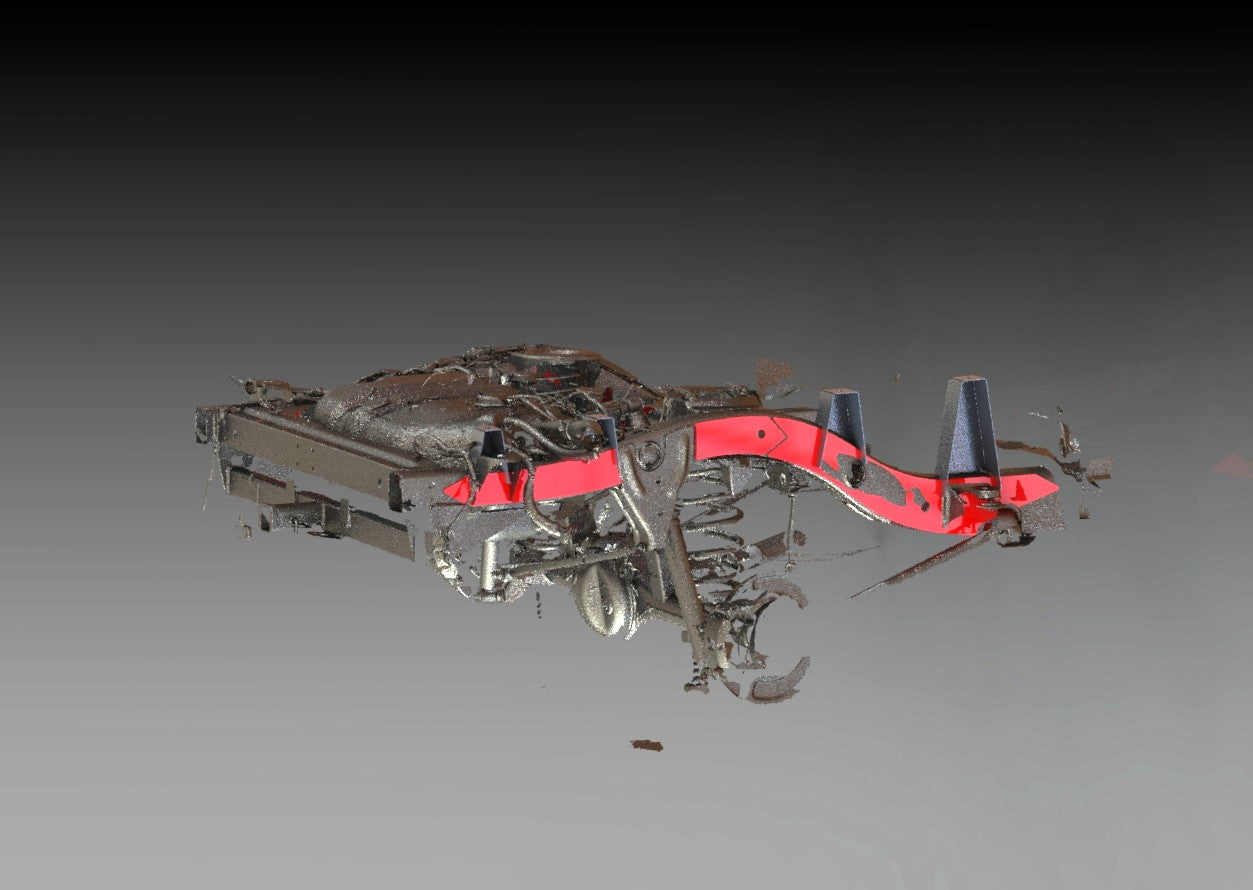 Nissan Patrol Tray Mounts and Chassis Bracing – AC3D